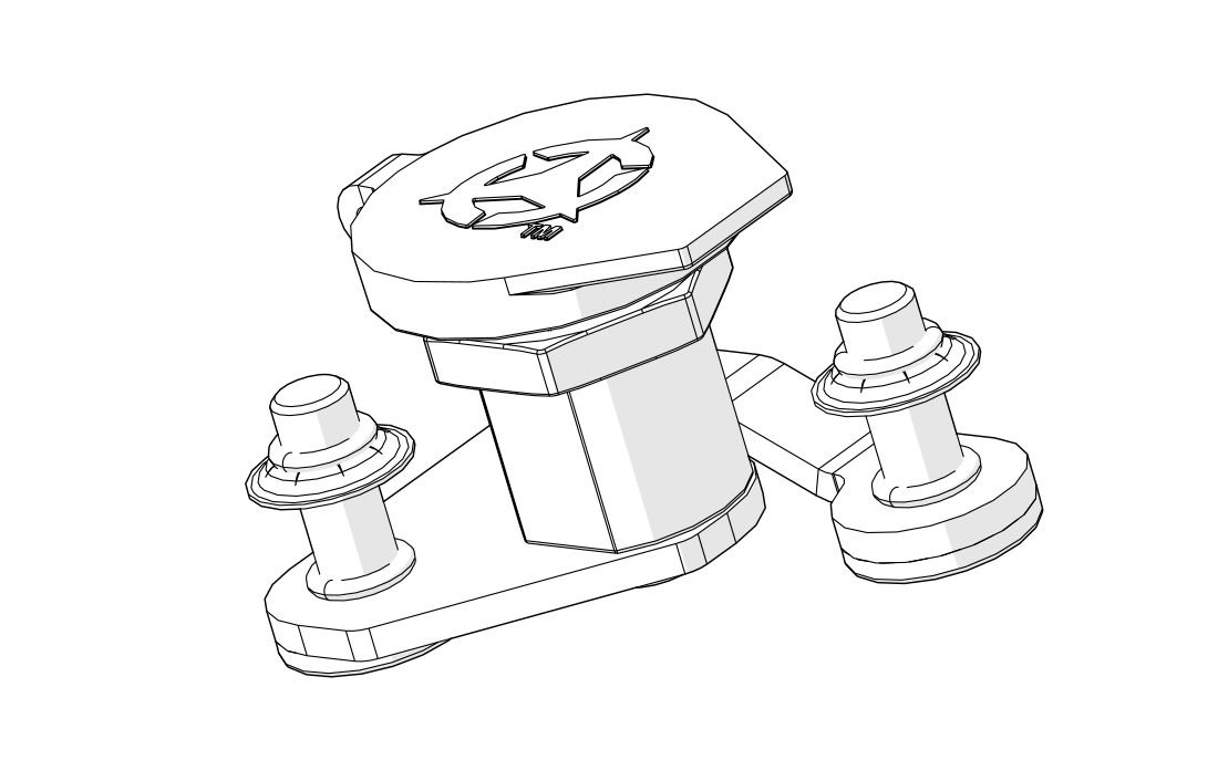 Lock Replacement Kit with Keys - Peragon®